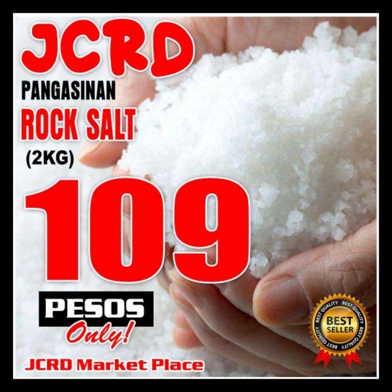 Salt or Asin from Dasol Pangasinan 2KG ( Food-Grade/ Non-Iodized/No ...