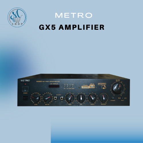 METRO AMPLIFIER GX-5UB | Shopee Philippines