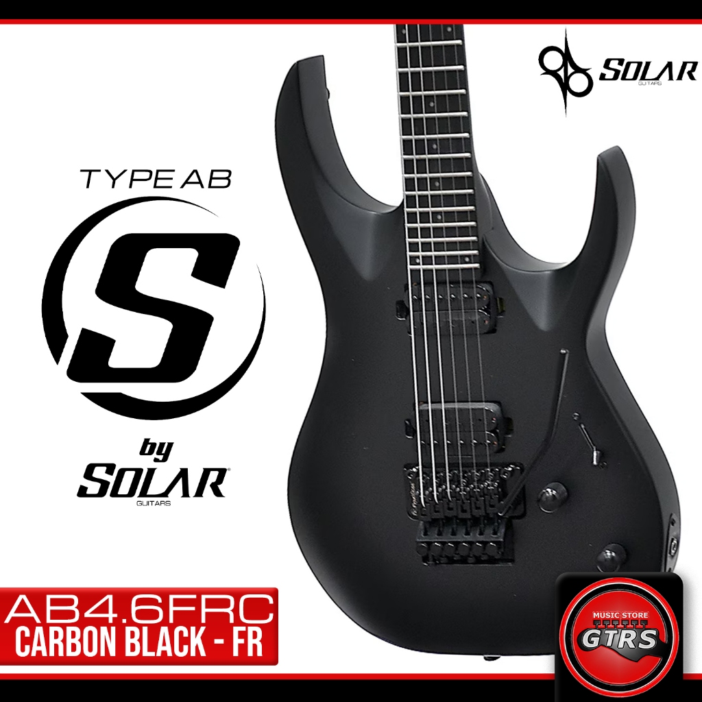 Solar Guitars - S By Solar Series Type AB Floyd Rose AB4.6FRC Electric ...