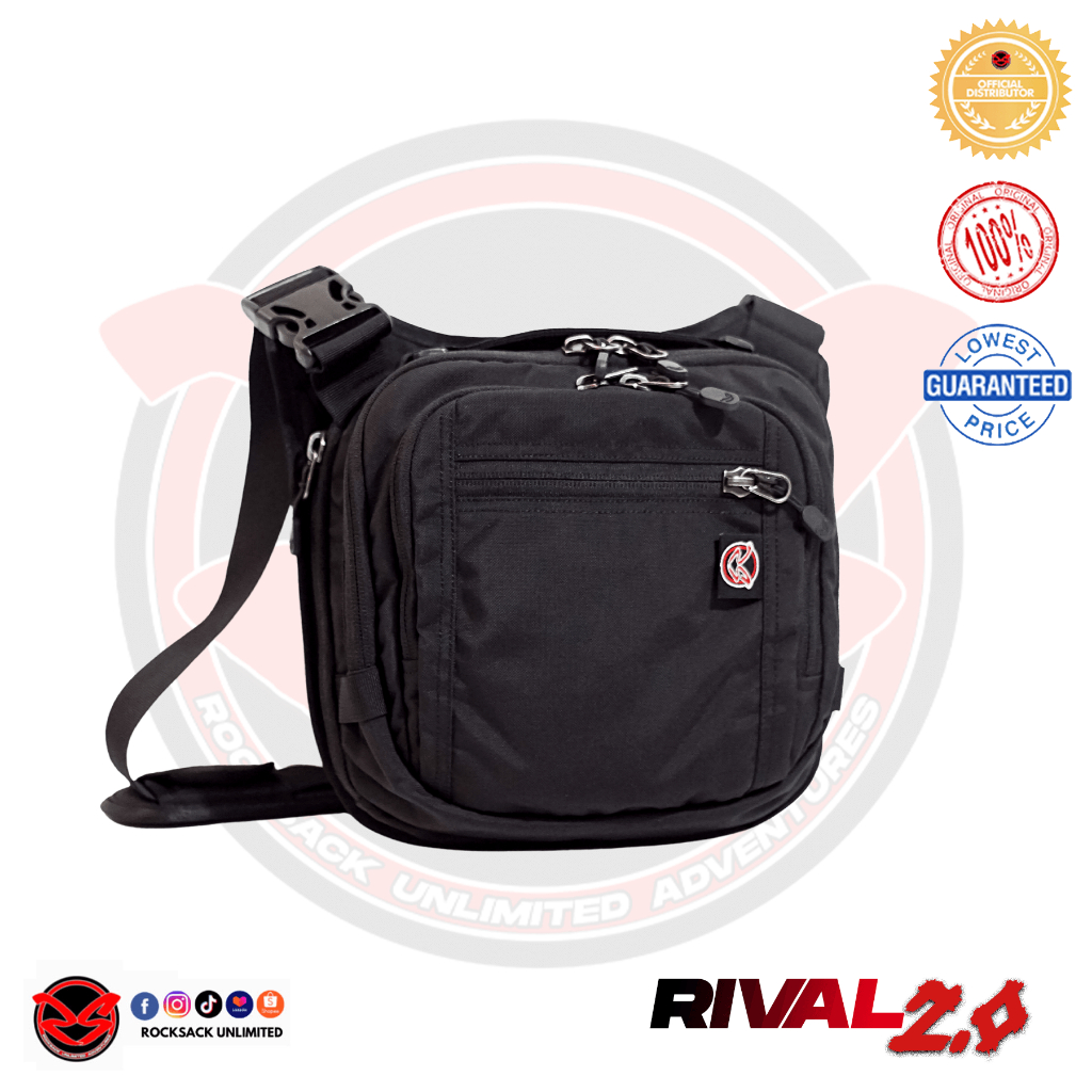 Rocksack Rival 2.0 - Quickdraw Square-type Tactical Bag | Shopee ...