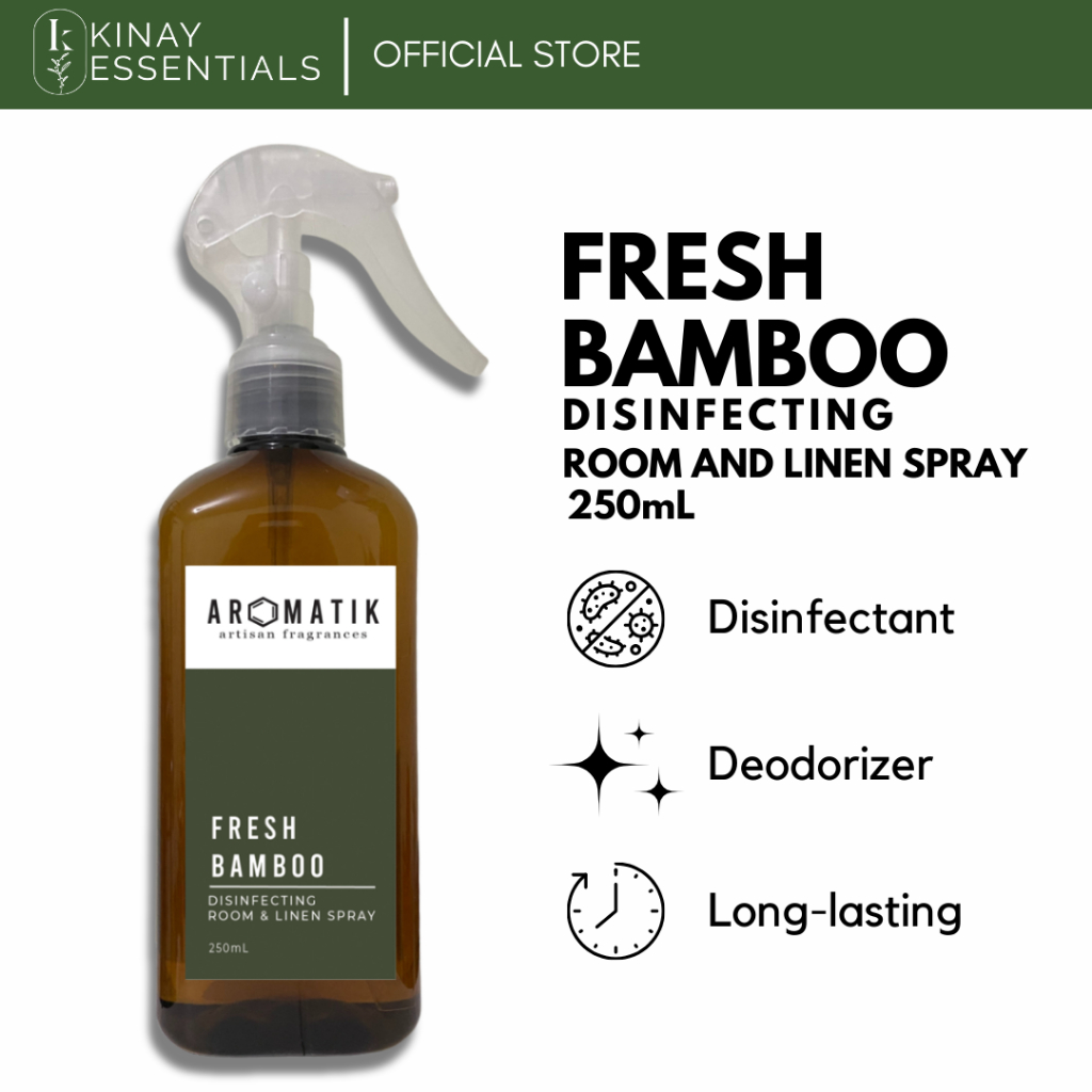 Fresh Bamboo Disinfecting Room and Linen Spray | Aromatik Artisan ...