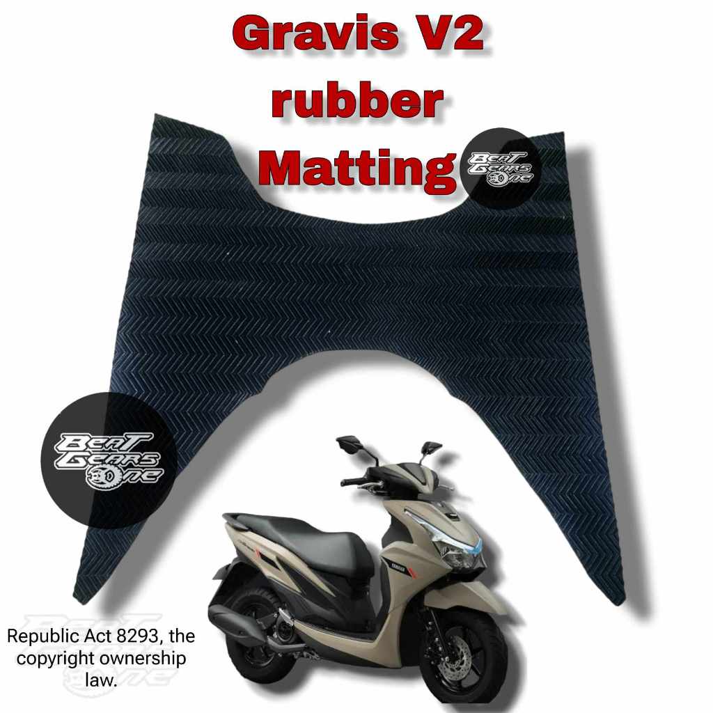 Gravis 2023 version 2 plain rubber matting | Shopee Philippines