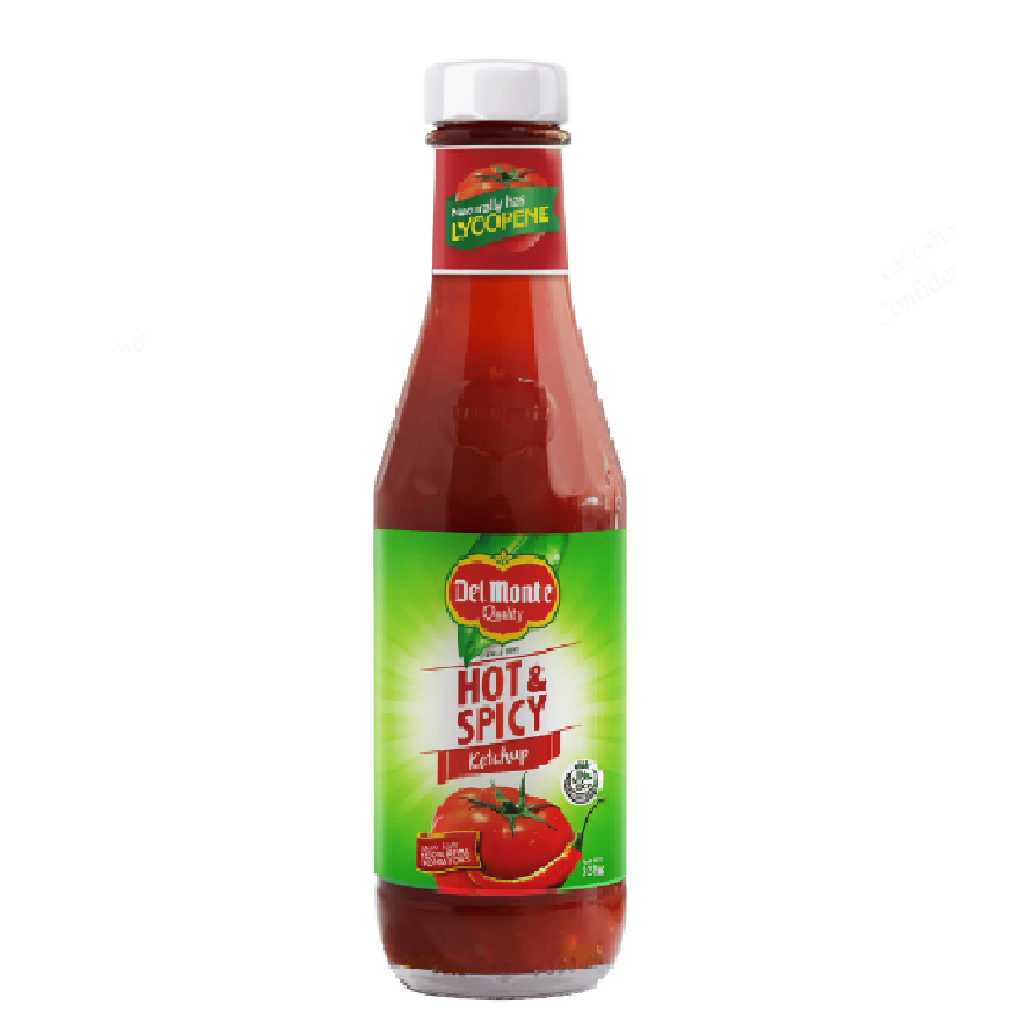 Del Monte Hot & Spicy Ketchup with 100% Real Tomatoes - 335g | Shopee ...