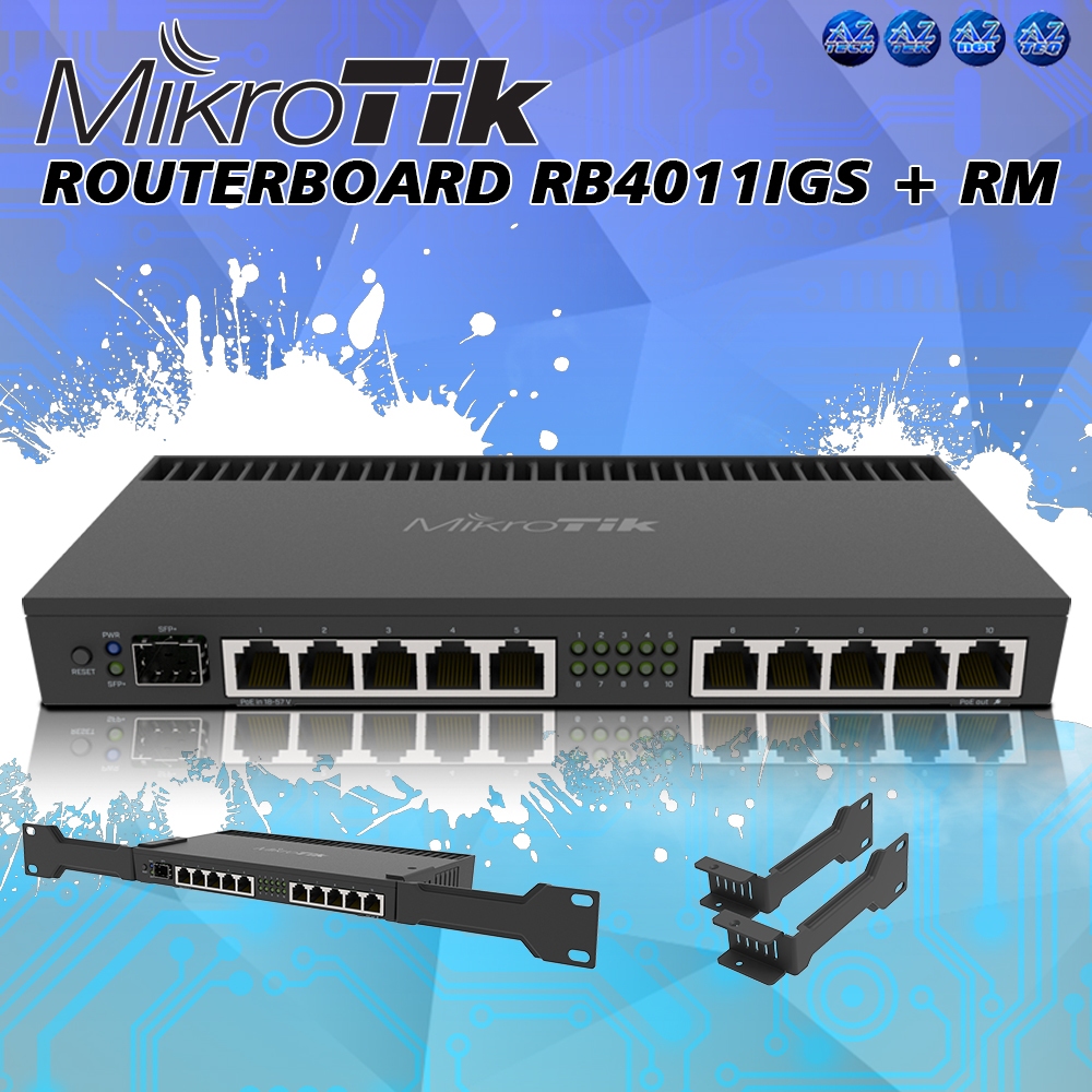 Mikrotik Router Board RB4011IGS + RM | Shopee Philippines