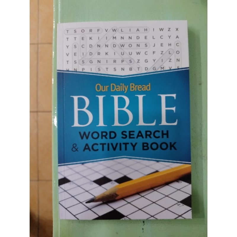 Our Daily Bread, Bible Word Search & Activity Book | Shopee Philippines