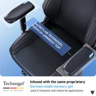 Secretlab Technogel Premium Armrest Top with CloudSwap™ Technology ...