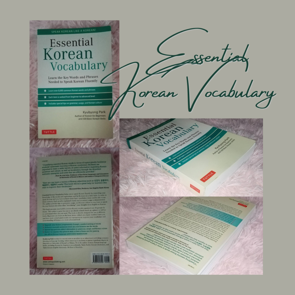 Essential Korean Vocabulary by Kyubyong Park | Shopee Philippines
