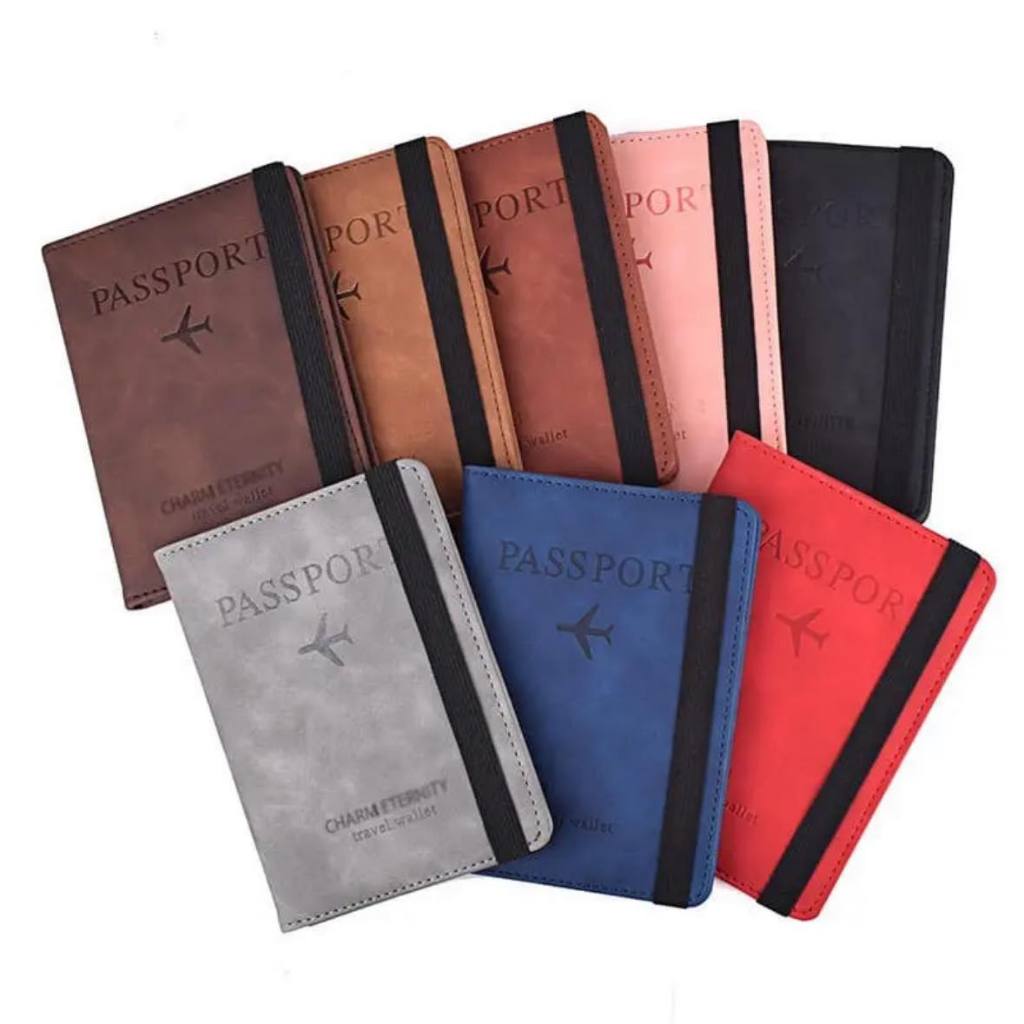 1pcs Passports Holder Document Organizer Case Travel Wallet Card Case ...
