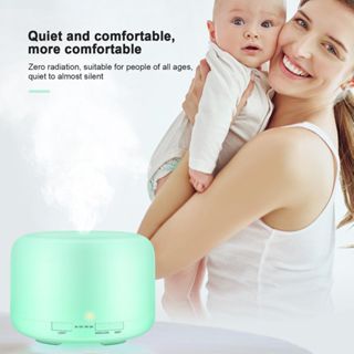 500ML Ultrasonic Humidifier Air Humidifier Anti-Burn Aroma Diffuser ...