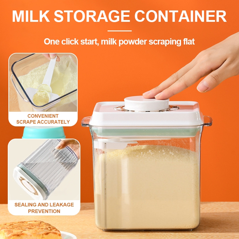 JC Air Tight Milk Powder Container Milk Storage Container Powder with ...