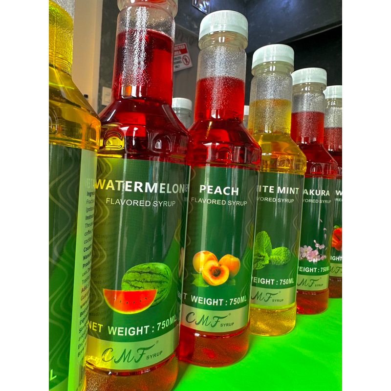 CMF SYRUPS 750ML Bottle | Shopee Philippines