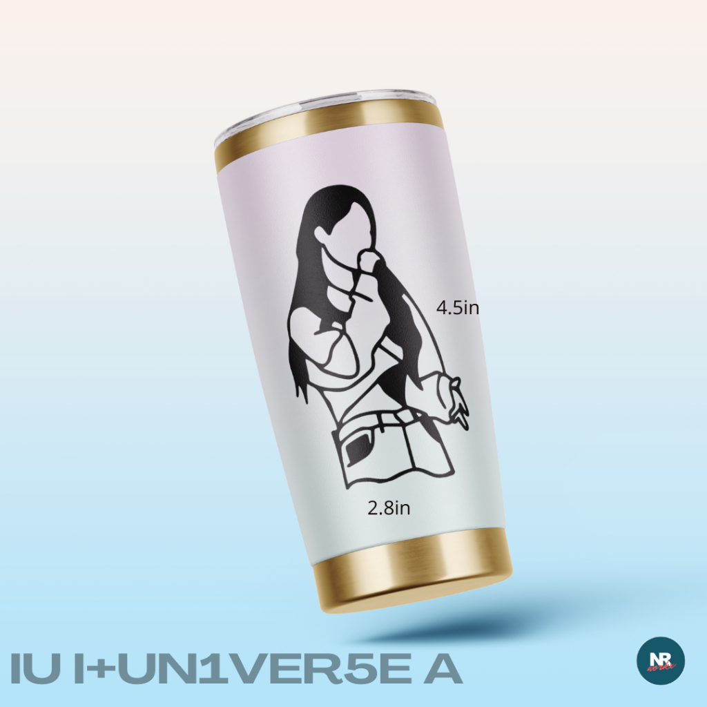IU Lee Ji Eun I+UN1VER5E A Vinyl Decal Kpop Sticker Waterproof Idol ...