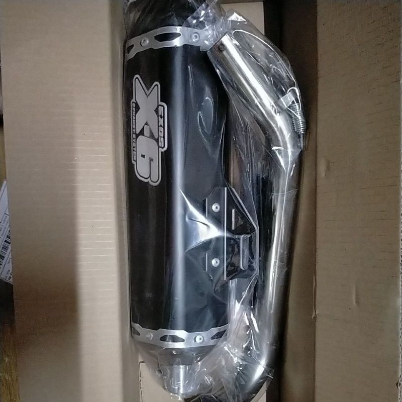 Exos X6 pipe for mio 125/gravis/Burgman /nmax v1/soulty/Gear125 ...