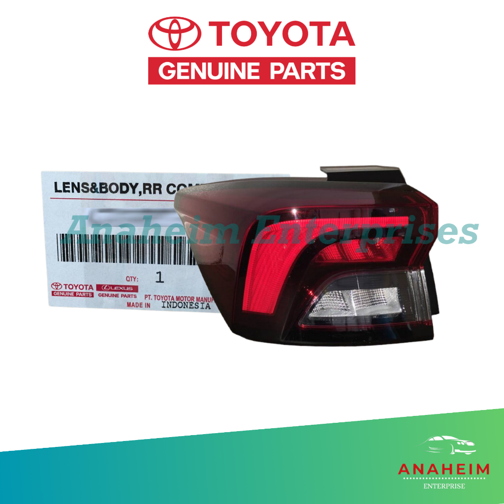 Toyota Avanza 2021 - 2022 Rear Tail Lamp Left Hand / Driver Side ...
