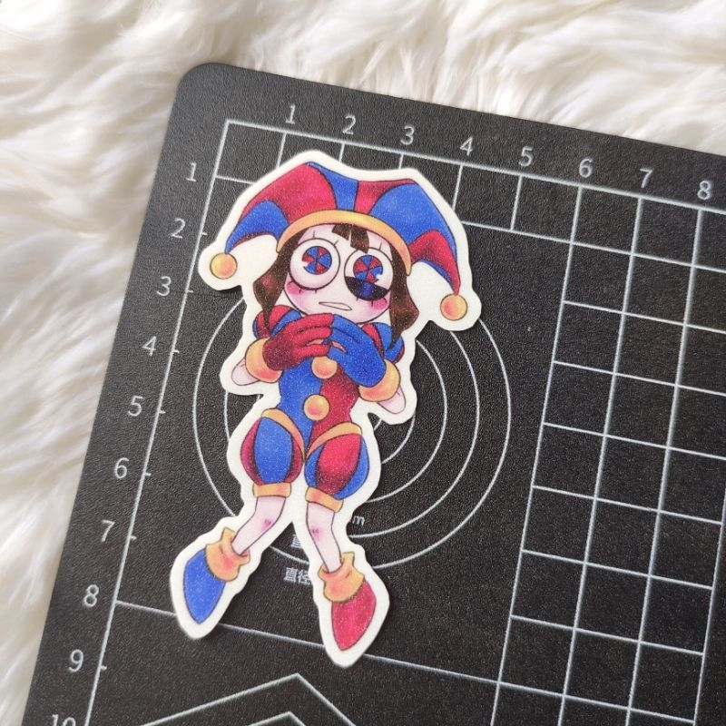 SUGARRUSHSATO The Amazing Digital Circus stickers (Pomni, Caine ...