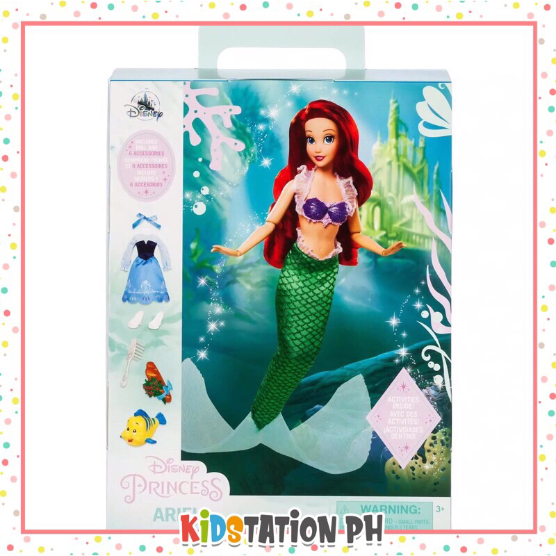 Disney Princess Story Doll 11”-Ariel | Shopee Philippines