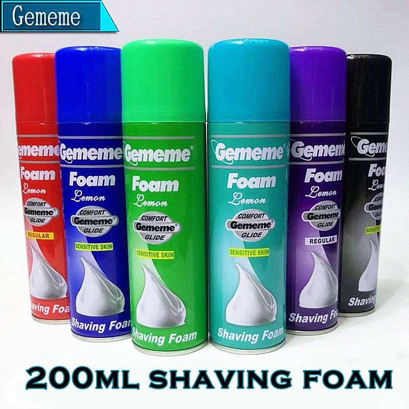200ml Shaving cream for men Shaving Foam Shaving gels for men Lemon ...