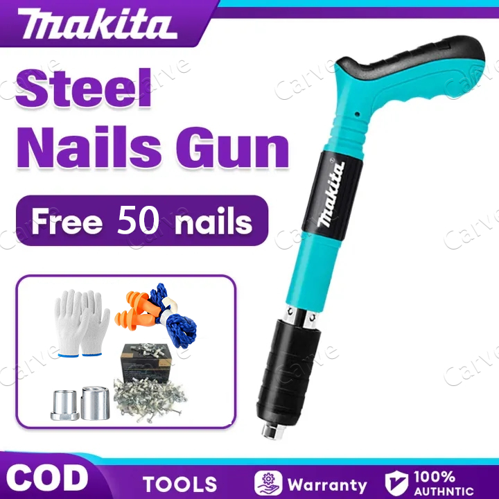 MAKITAs nail gun ceiling handicraft power tool manual steel nail gun ...