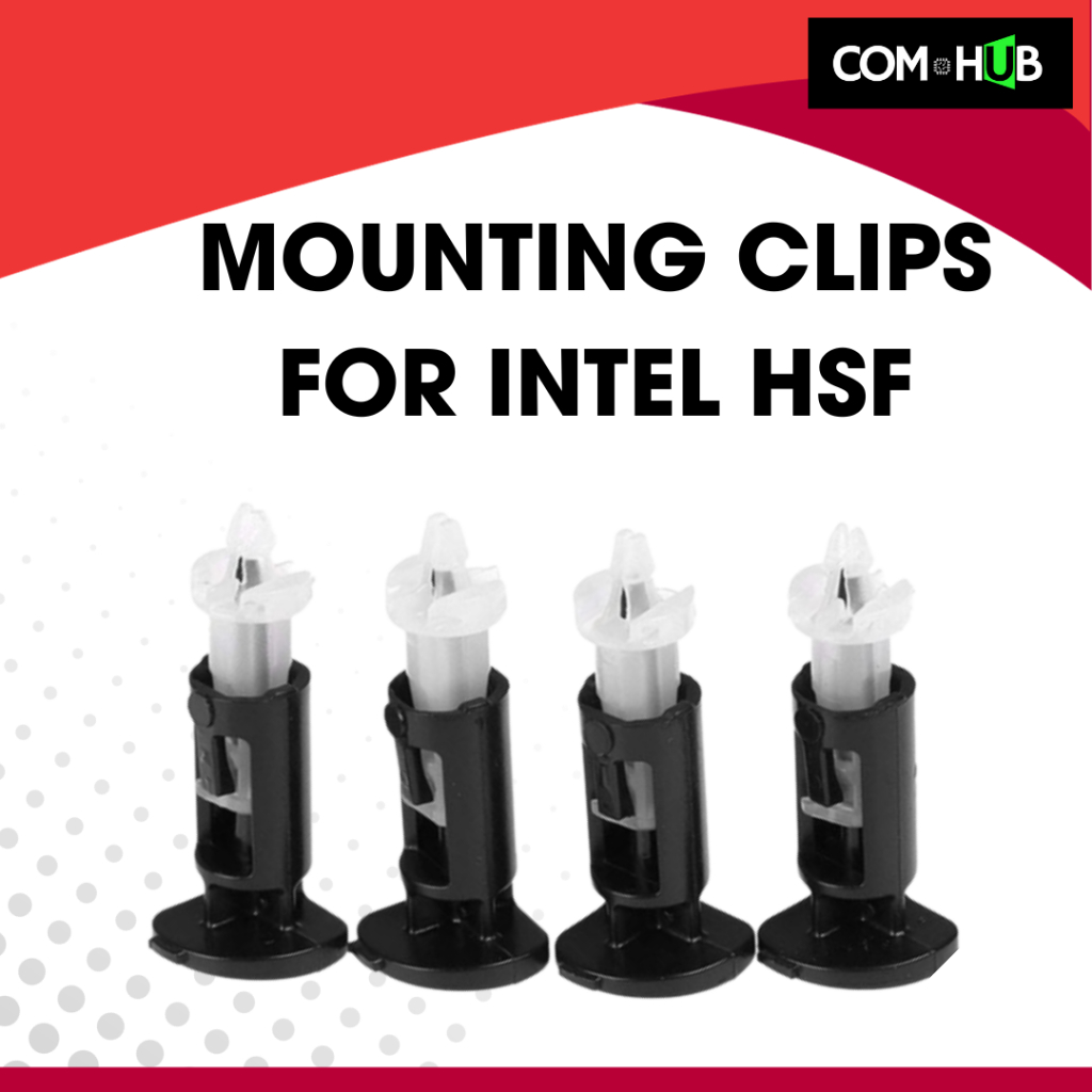 Com Hub PC | 10 PCS Plastic Mounting Clips for Intel CPU Cooler ...