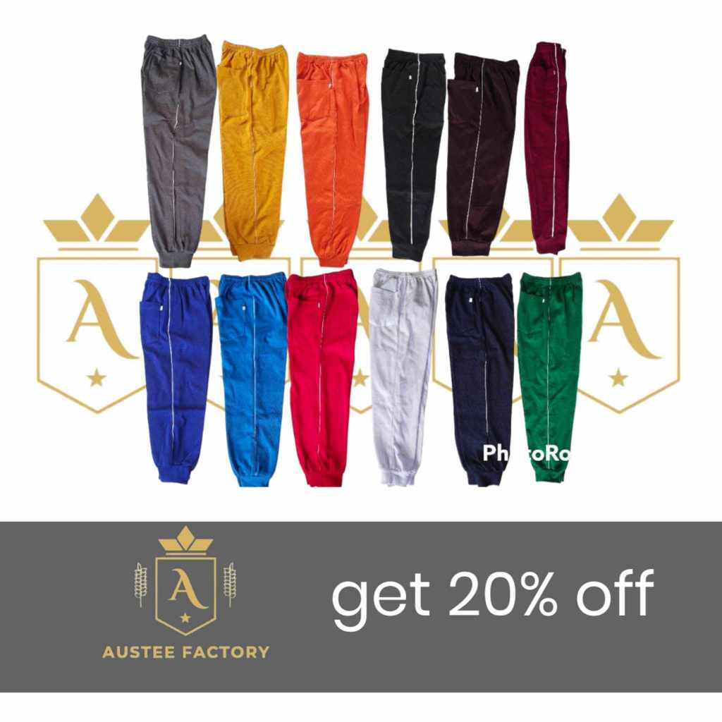 AUSTEE'S FACTORY NEW PE UNIFORM/JOGGER JOGGING PANTS ONLY | Shopee ...