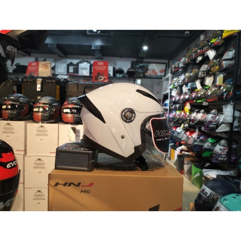 HNJ Halfface dual visor YM 829 | Shopee Philippines
