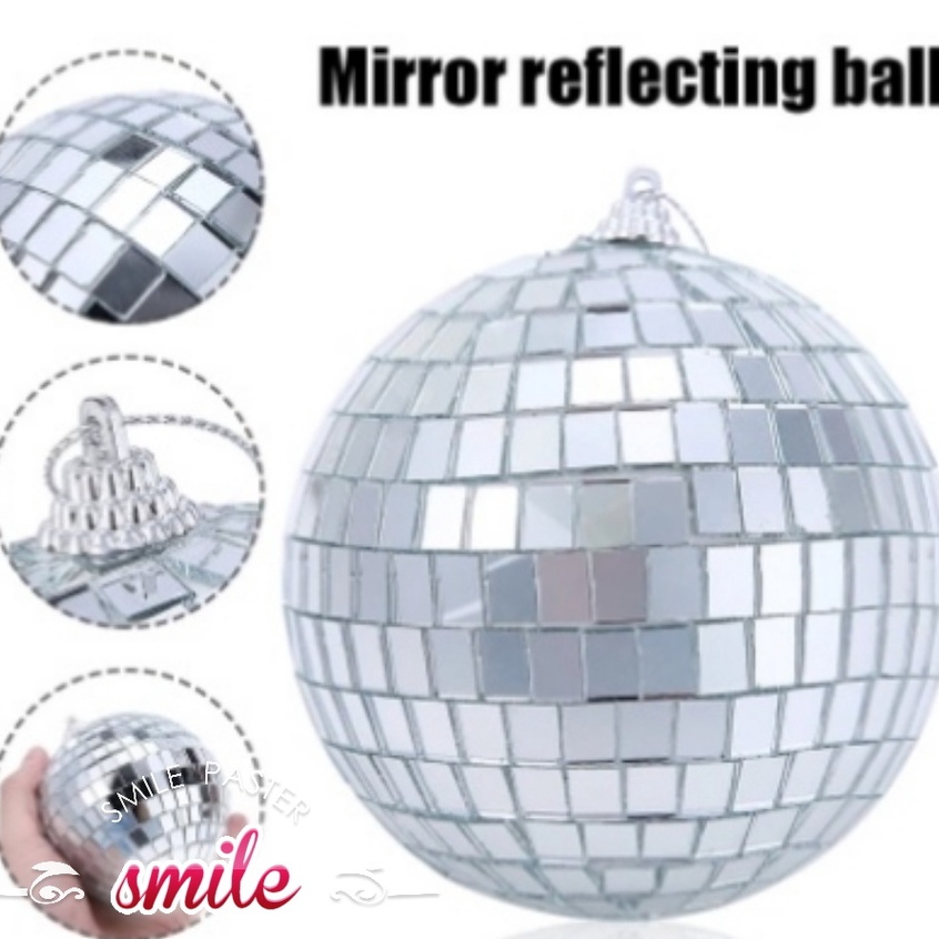 Hanging Ball Mirror Reflecting Ball Christmas Decoration Party Ball ...