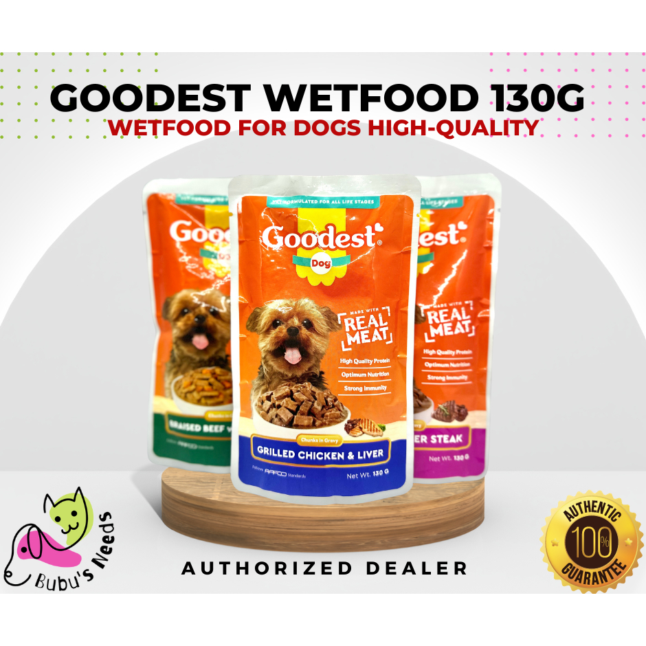 GOODEST WET DOG FOOD 130G | Shopee Philippines