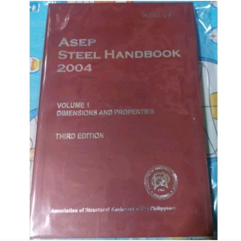 Asep Steel handbook 2004 | Shopee Philippines