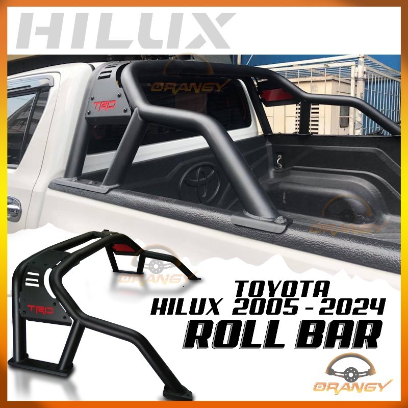Toyota Hilux / Revo 2005 to 2018 / Conquest 2019 to 2025 TRD Roll Bar ...