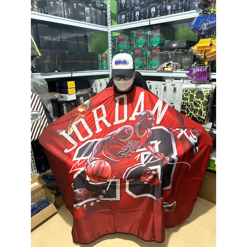 Barber Cape Jordan Cape Design Hair Dresser Design for Barbershop ...