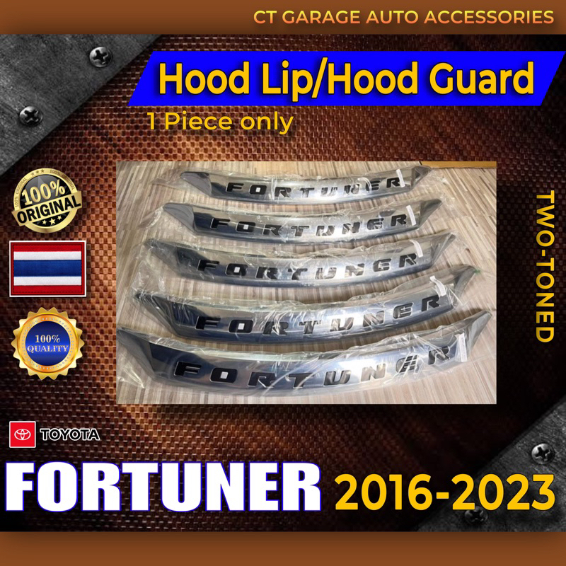 TOYOTA FORTUNER 2016-2023 HOODLIP/HOOD GUARD/HOOD END (fortuner ...