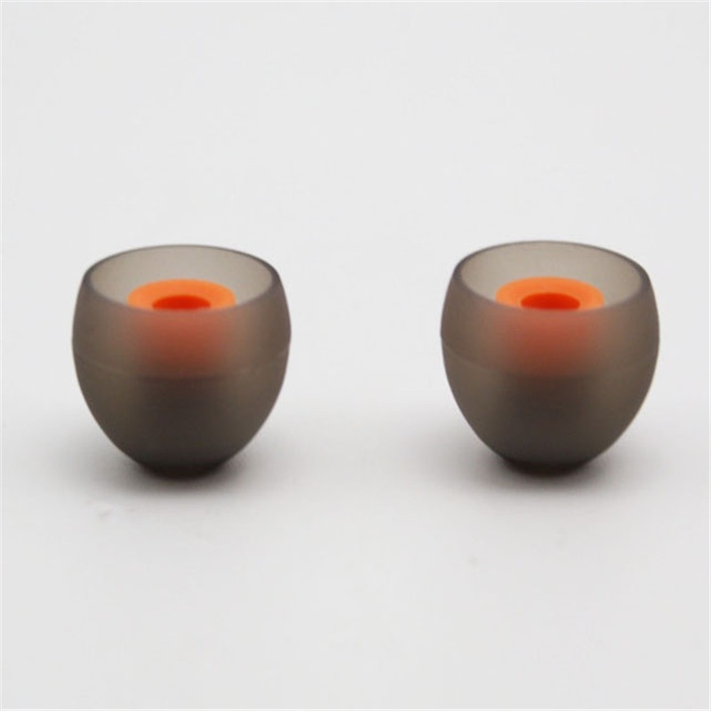 1 Pairs 3.8mm In-Ear Earphone Sleeve Universal Colorful Soft Silicone ...