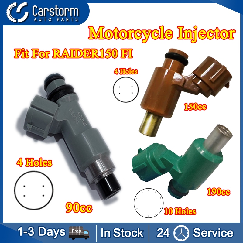Motorcycle Fuel Injector Fit For RAIDER J115 FI RAIDER150 FI 4/10Holes ...
