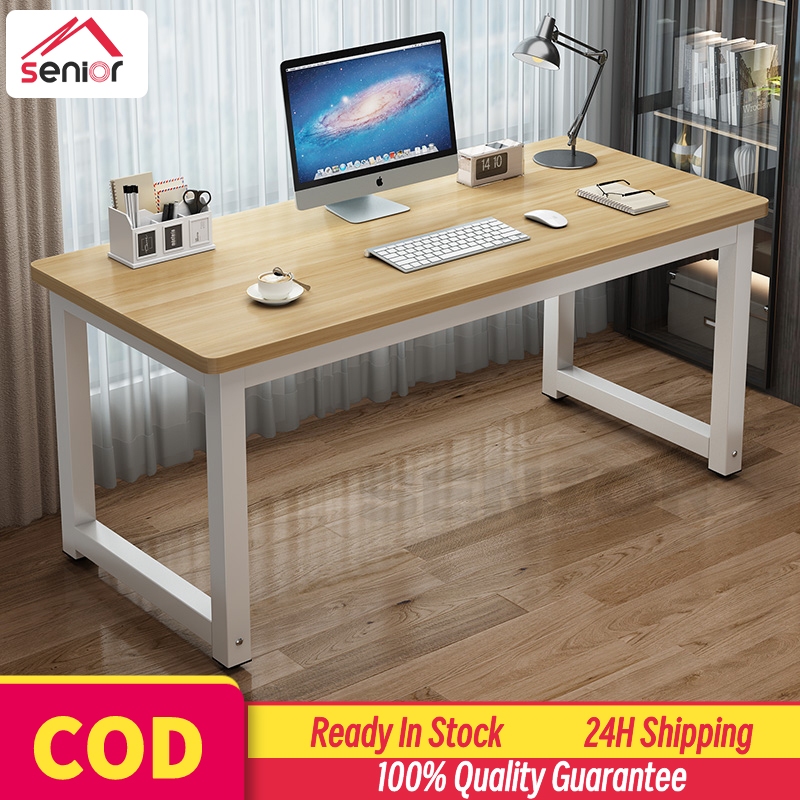 Office Desk Home Computer Desk 140*60*74cm Desktop Simple Double Table ...