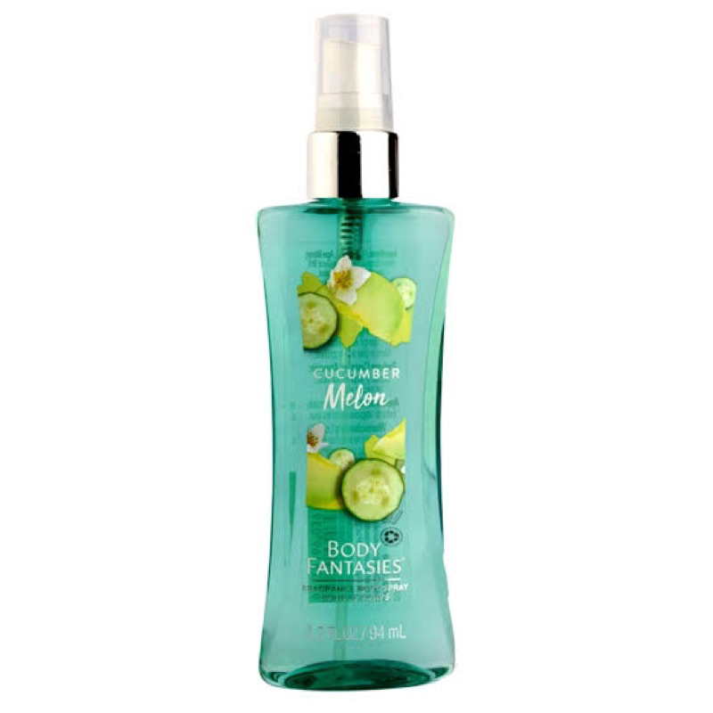 Body Fantasies Signature Cucumber Melon Body Mist (94ml) | Shopee ...