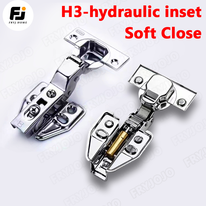 ( 2Pcs Per Pack ) hydraulic door hinges for cabinet hinges Soft Close concealed hinges hydraulic ...
