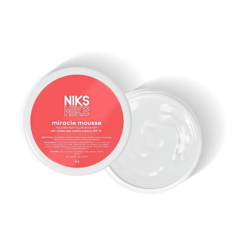 Niks Skin Miracle Mousse Bolder & Better with SPF50 | Shopee Philippines