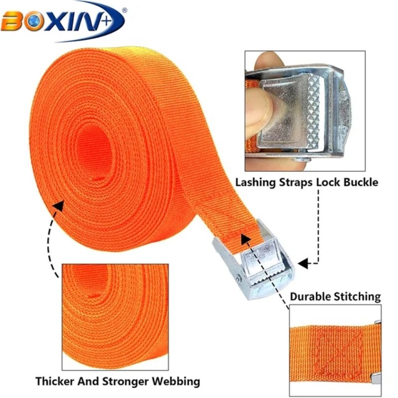 Cargo Rope with buckle Lock 8ft | Shopee Philippines