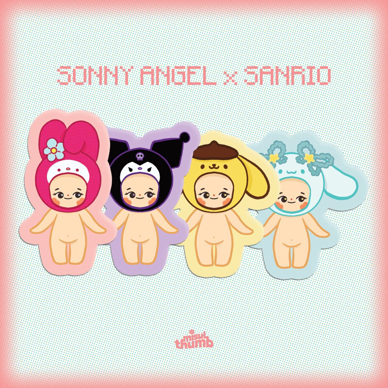 Sonny Angel x Sanrio Waterproof Vinyl Sticker by misulthumb | Shopee ...