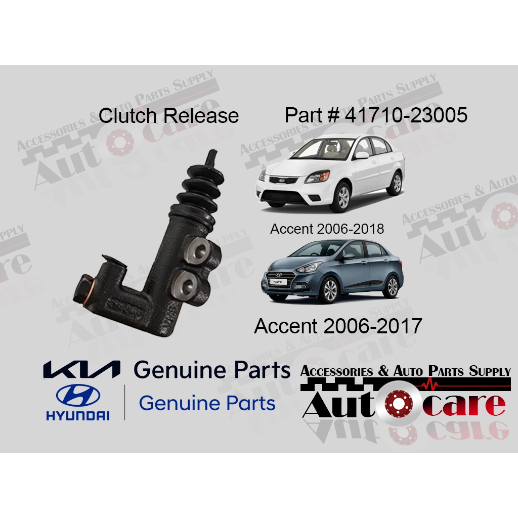 Genuine Secondary Clutch Release Master Accent Rio Elantra 41710-23005 ...