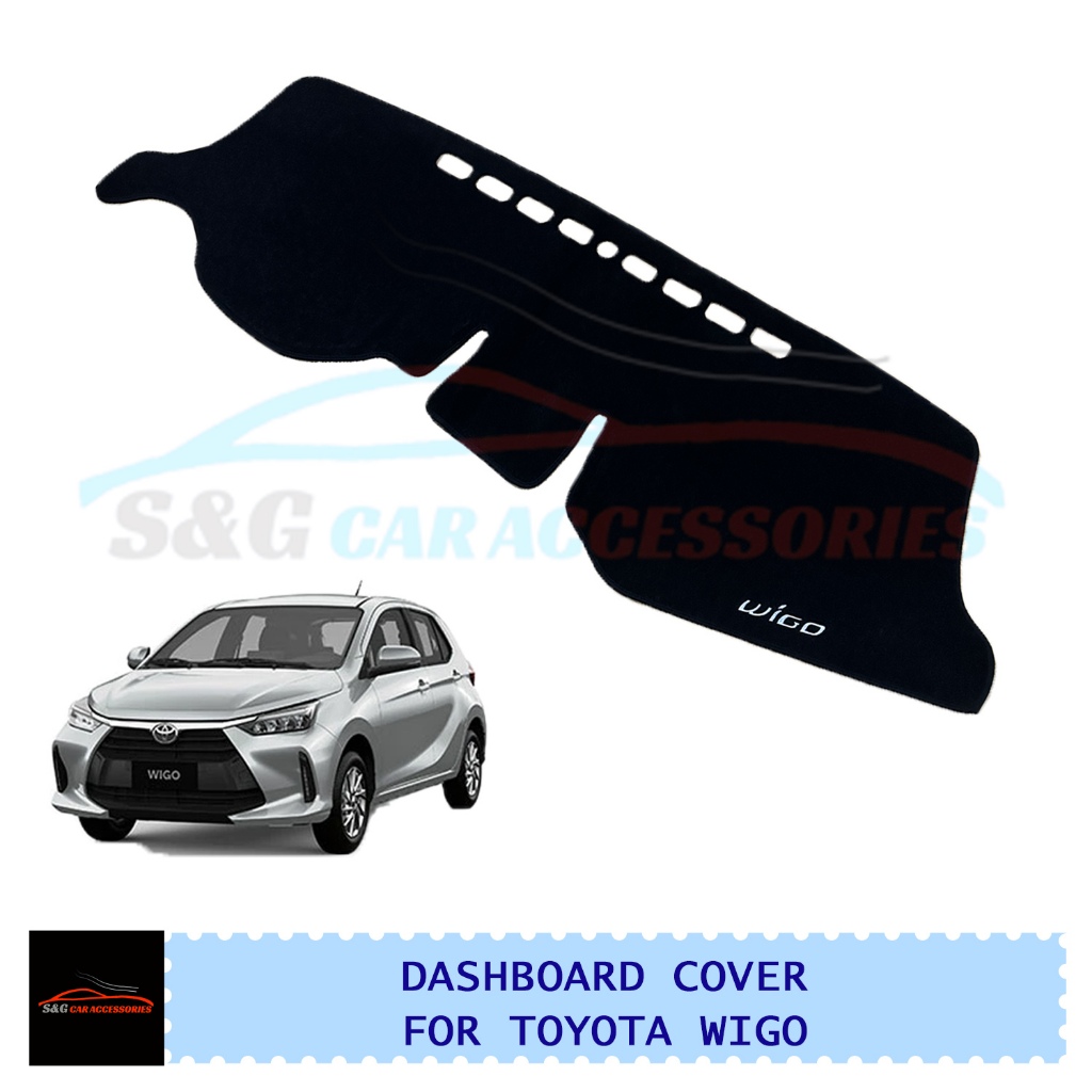Toyota Wigo 2023 (July) 2024 High Quality Dashboard Cover Nonslip ...