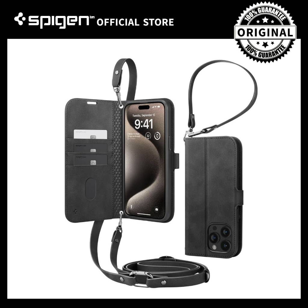 Spigen iPhone 15 Pro Case Wallet S Pro | Shopee Philippines