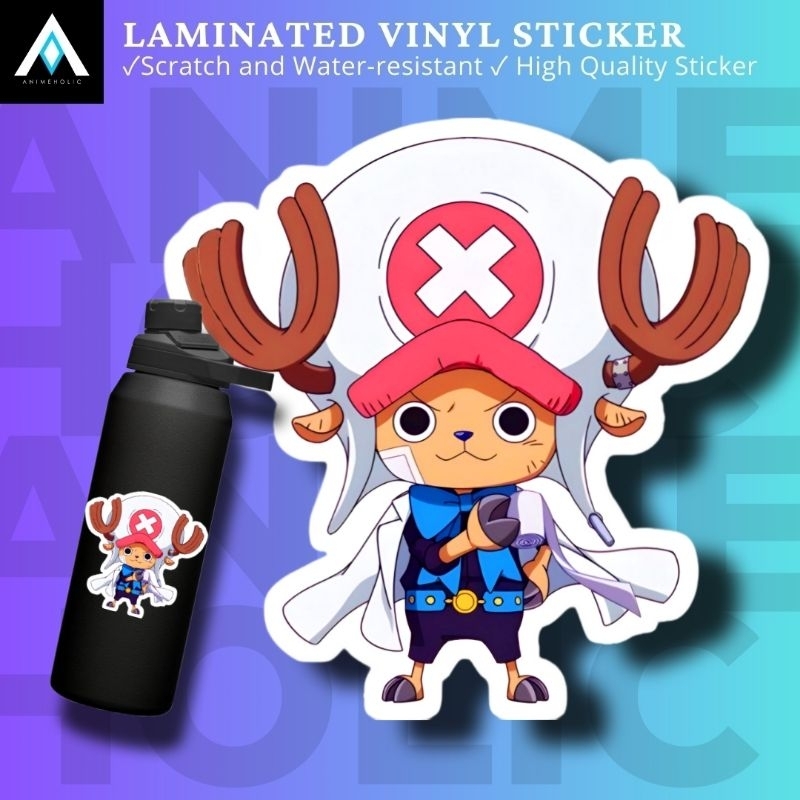 TONY TONY CHOPPER LAMINATED VINYL STICKERS |~ ANIMEHOLIC. | Shopee ...