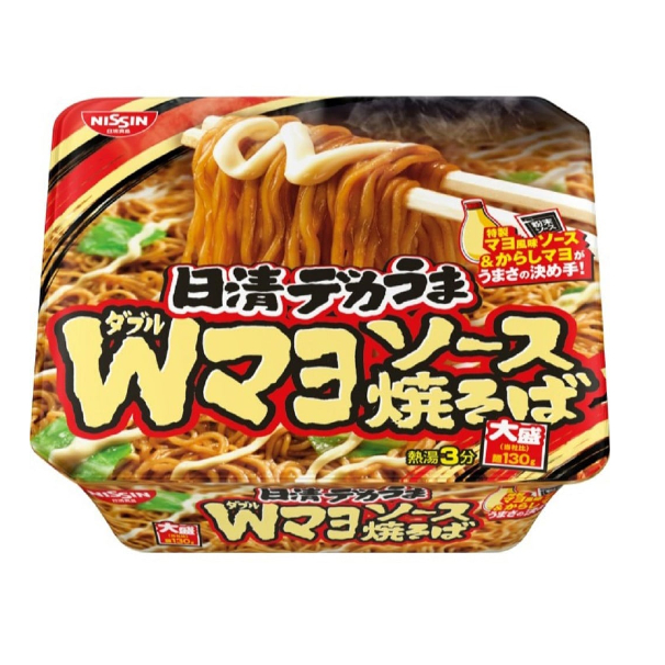 Nissin Yakisoba / Nissin Double Mayo Sauce Yakisoba Large Capacity / 12 ...