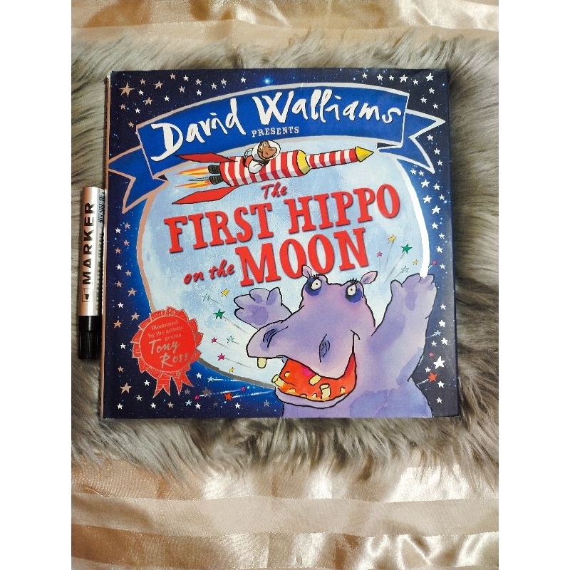 David Williams | The First Hippo on the Moon | Large Storybook with ...