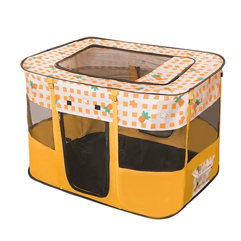 Portable Outdoor Cattery Fence Pet Tent Cat Tent Cat House Foldable ...