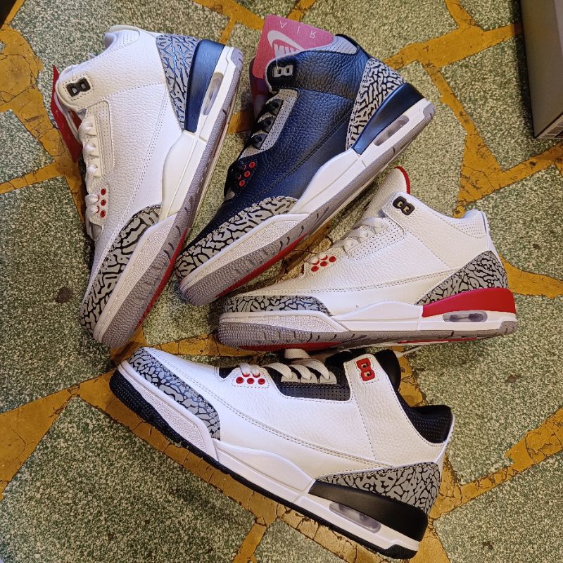 JORDAN 3 RETRO OG EXCLUSIVE COLORWAYS | Shopee Philippines