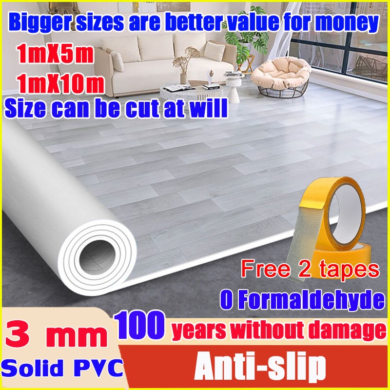 pvc floor sticker Vinyl floor sticker floor sticker waterproof Anti ...