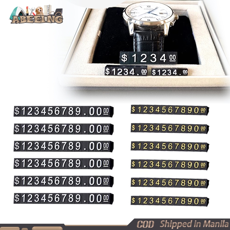10Pcs Adjustable Sale Price Display Stand Tag Pricing Label for Retail ...