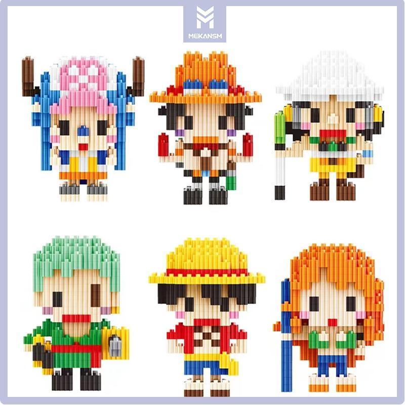 （COD）MEKANSMToy Nano One Piece Luffy Assembly building block Toy ...